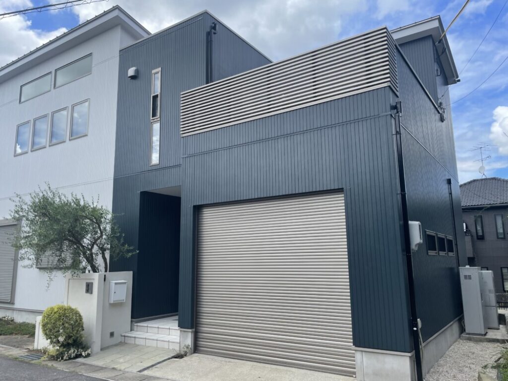 岡崎市 外壁塗装 エスケープレミアムシリコン エスケー化研/T様邸 - 岡崎市の外壁塗装店（有）川口塗装