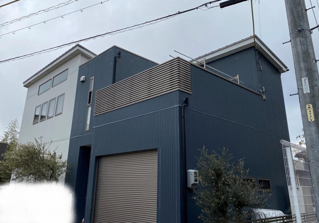 岡崎市 外壁塗装 エスケープレミアムシリコン エスケー化研/T様邸 - 岡崎市の外壁塗装店（有）川口塗装